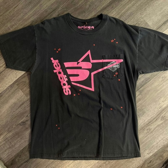 Harley-Davidson | Shirts | Sp5der X Harley Shirt Xl | Poshmark